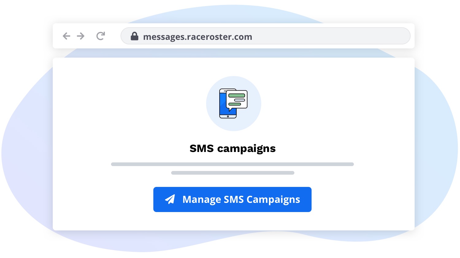 Connect with participants via SMS messages - Race Roster — Race Roster