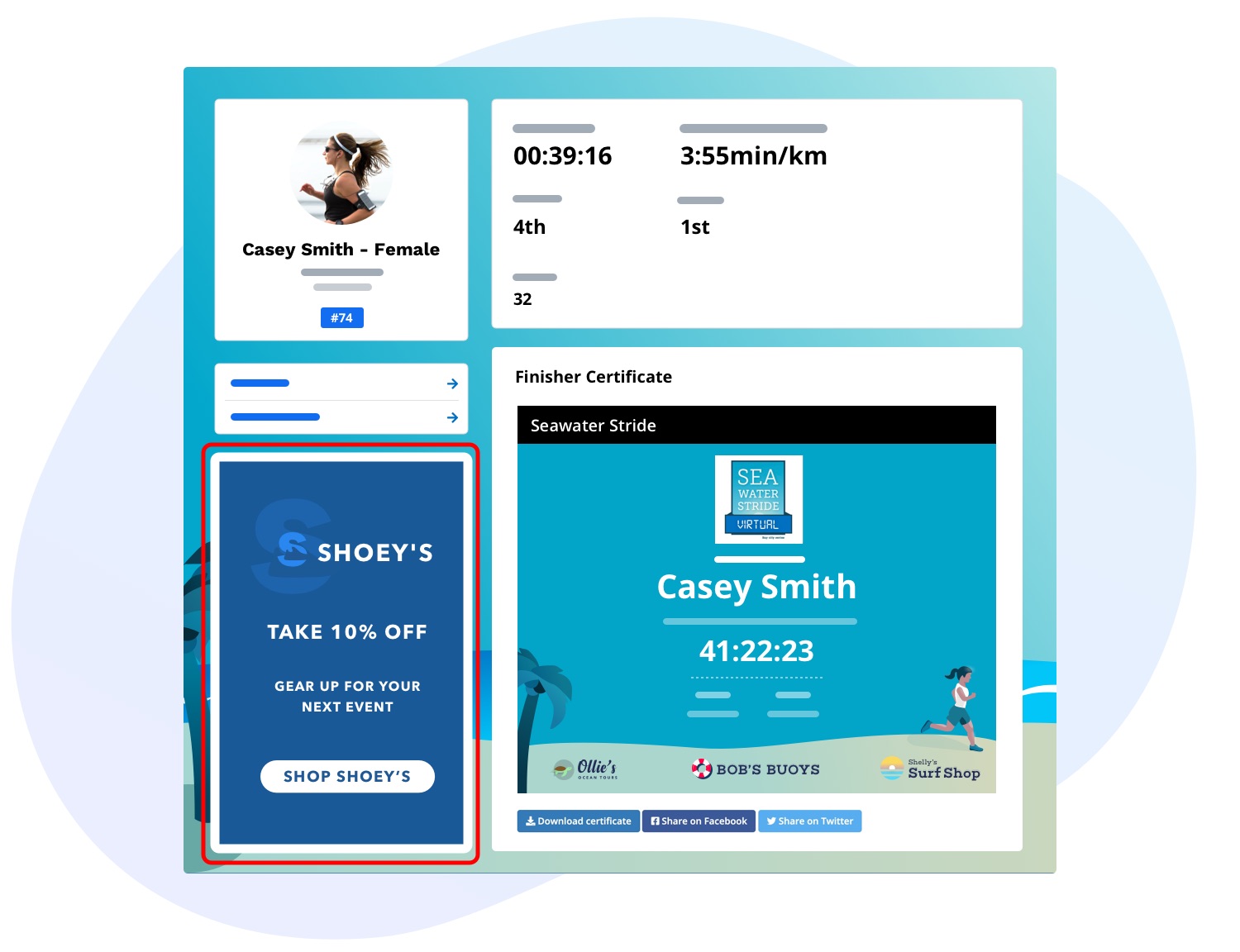 Best Practices: Creating engaging results pages - Race Roster — Race Roster