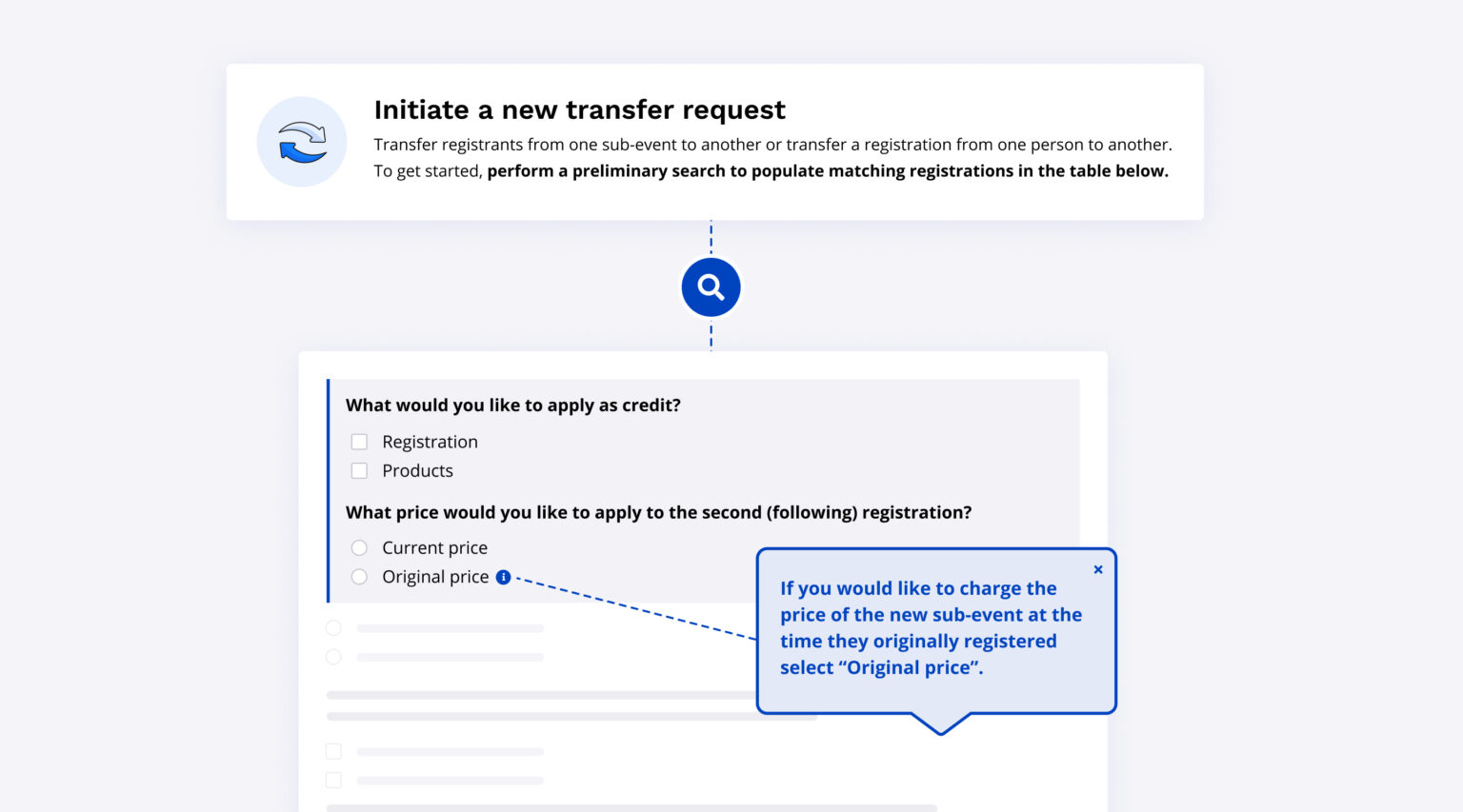 Quickly transfer registrations with the updated transfers dashboard ...