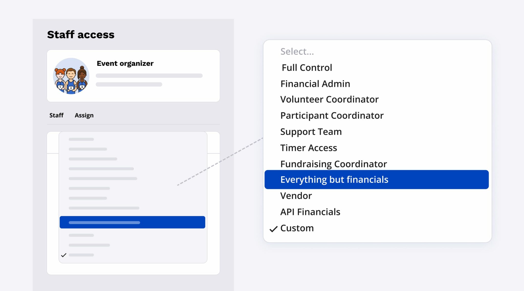 Top secret: Staff member management - Race Roster — Race Roster