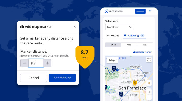 New to Predictive Tracking: Custom Map Markers - Race Roster — Race Roster