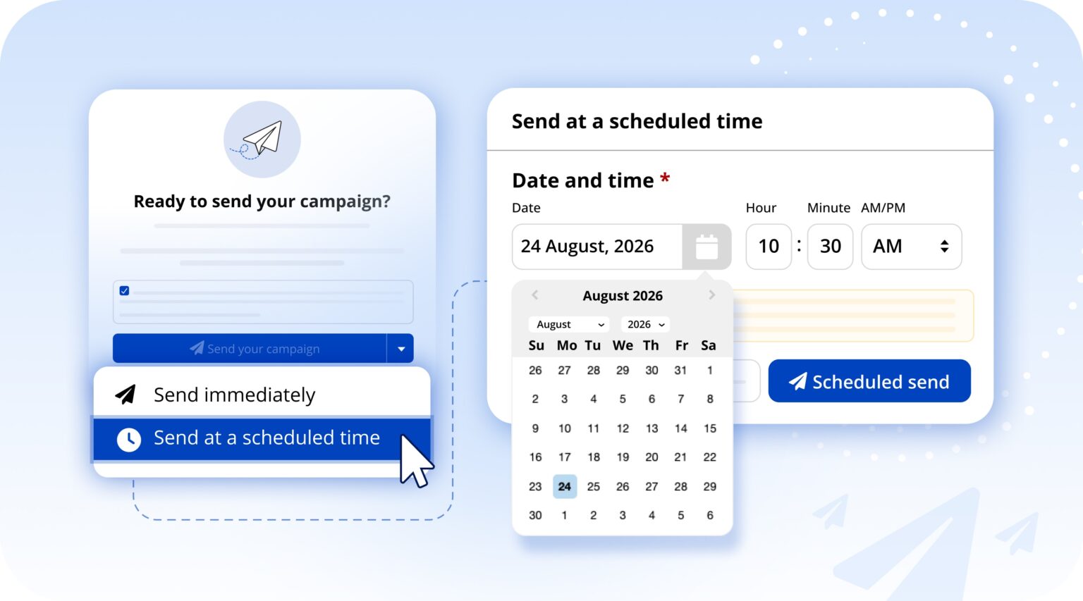 Schedule your email sends with Race Roster CRM - Race Roster — Race Roster